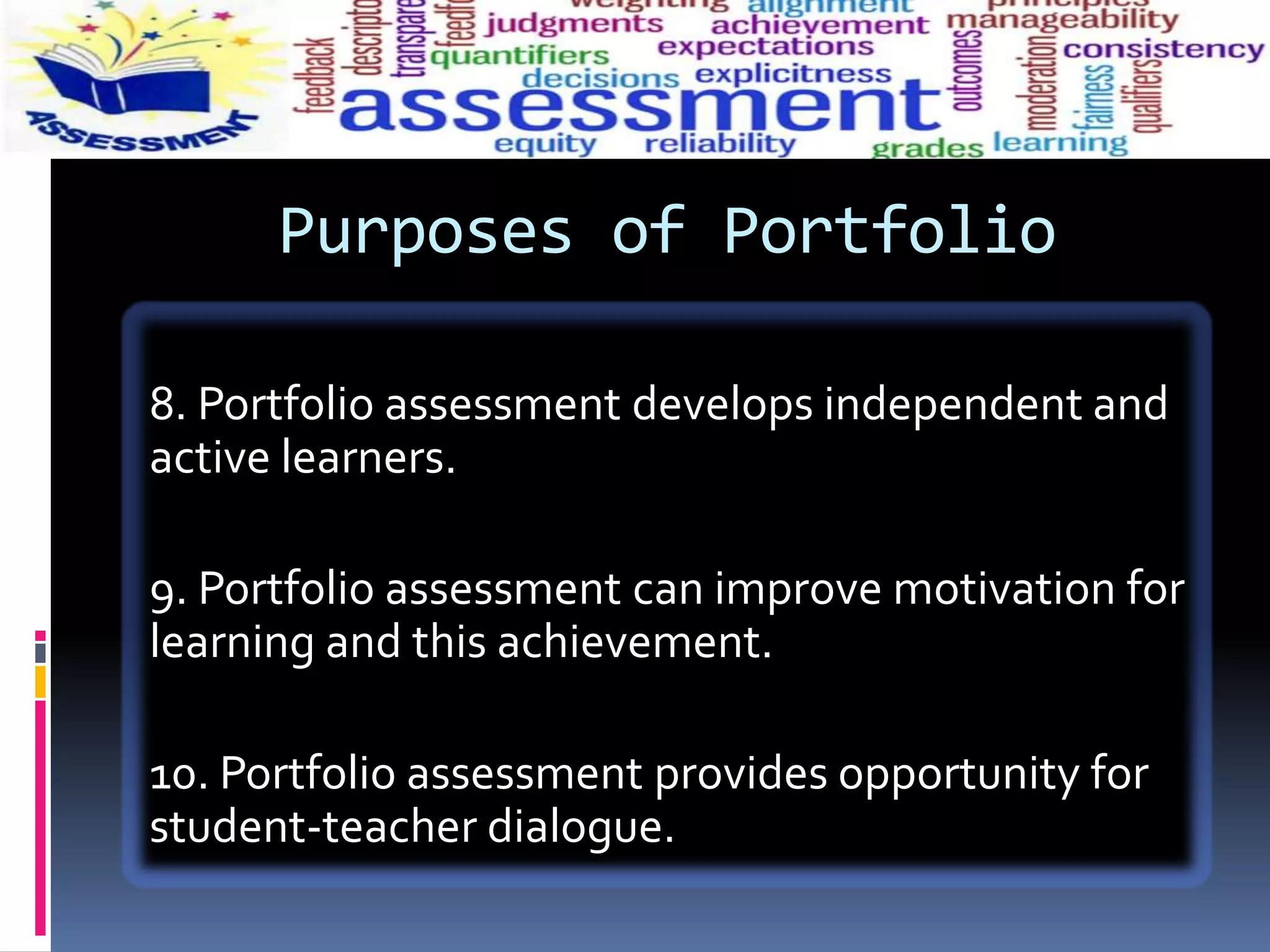 Portfolio Assessment Methods | PPTX