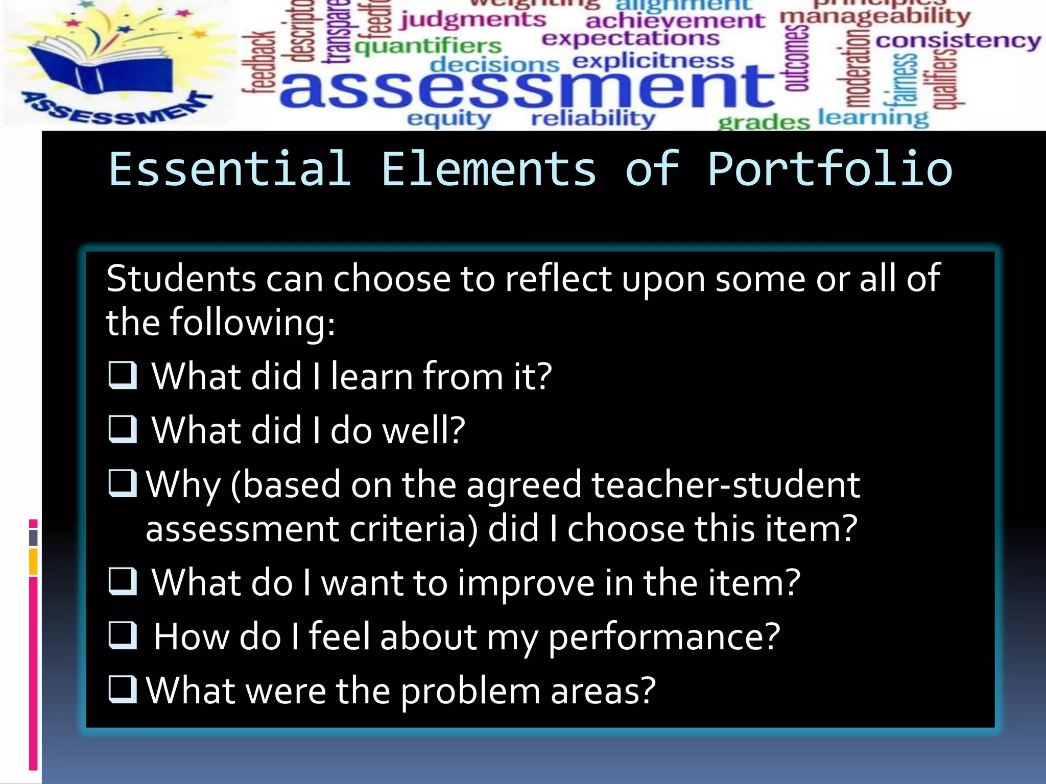 Portfolio Assessment Methods | PPTX