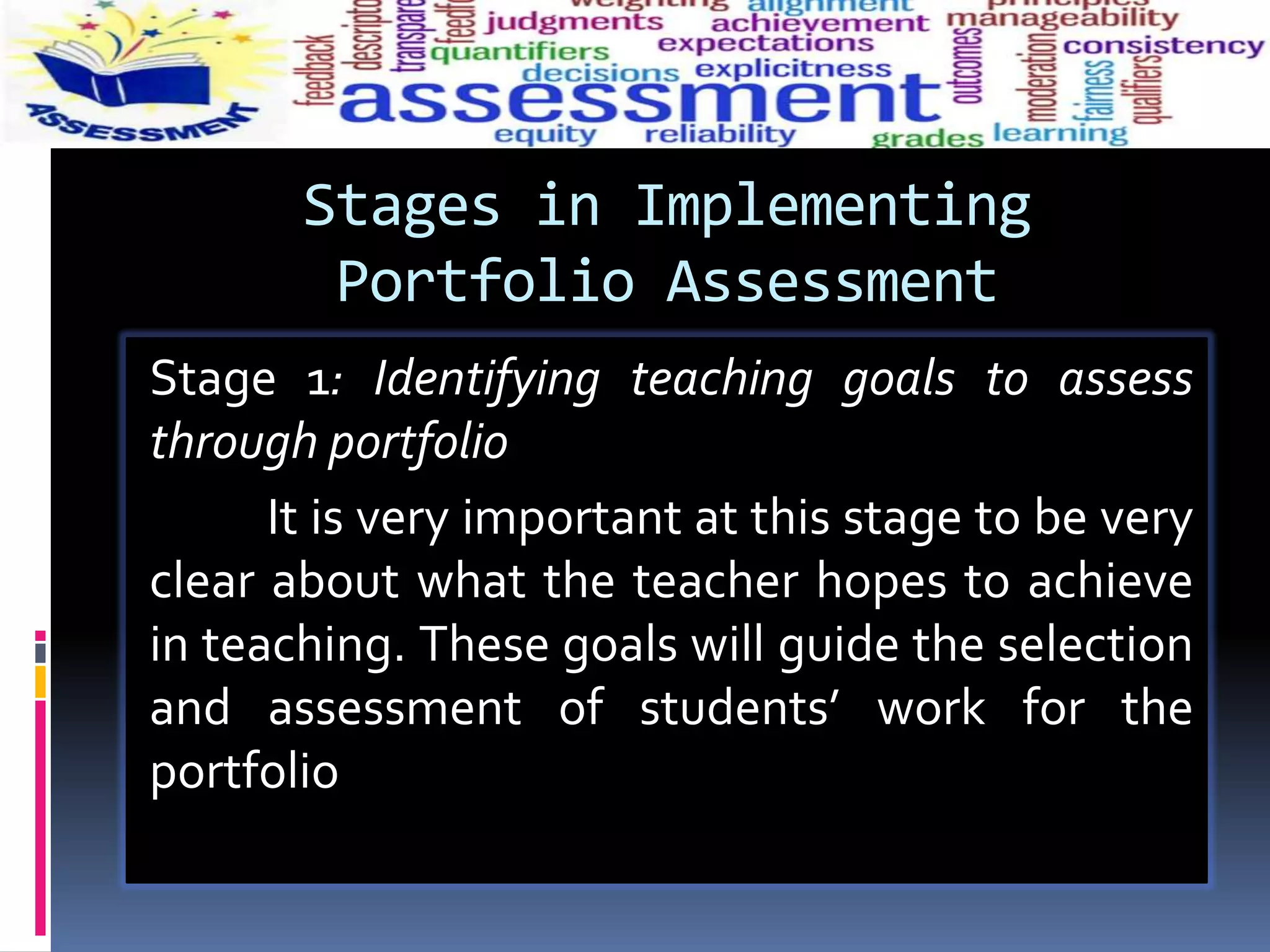 Portfolio Assessment Methods | PPTX