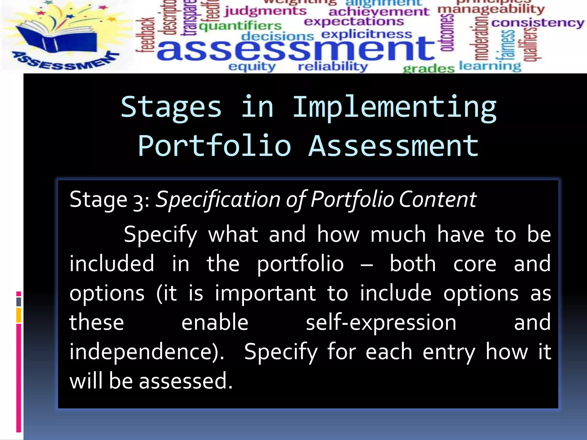 Portfolio Assessment Methods | PPTX