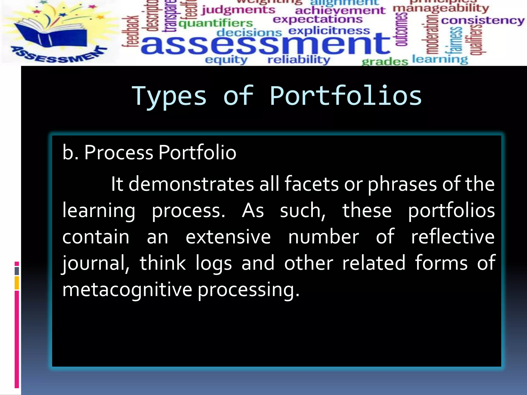 Portfolio Assessment Methods | PPTX