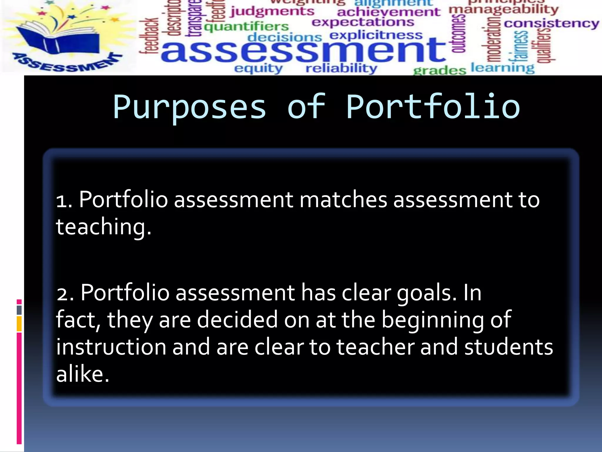 Portfolio Assessment Methods | PPTX