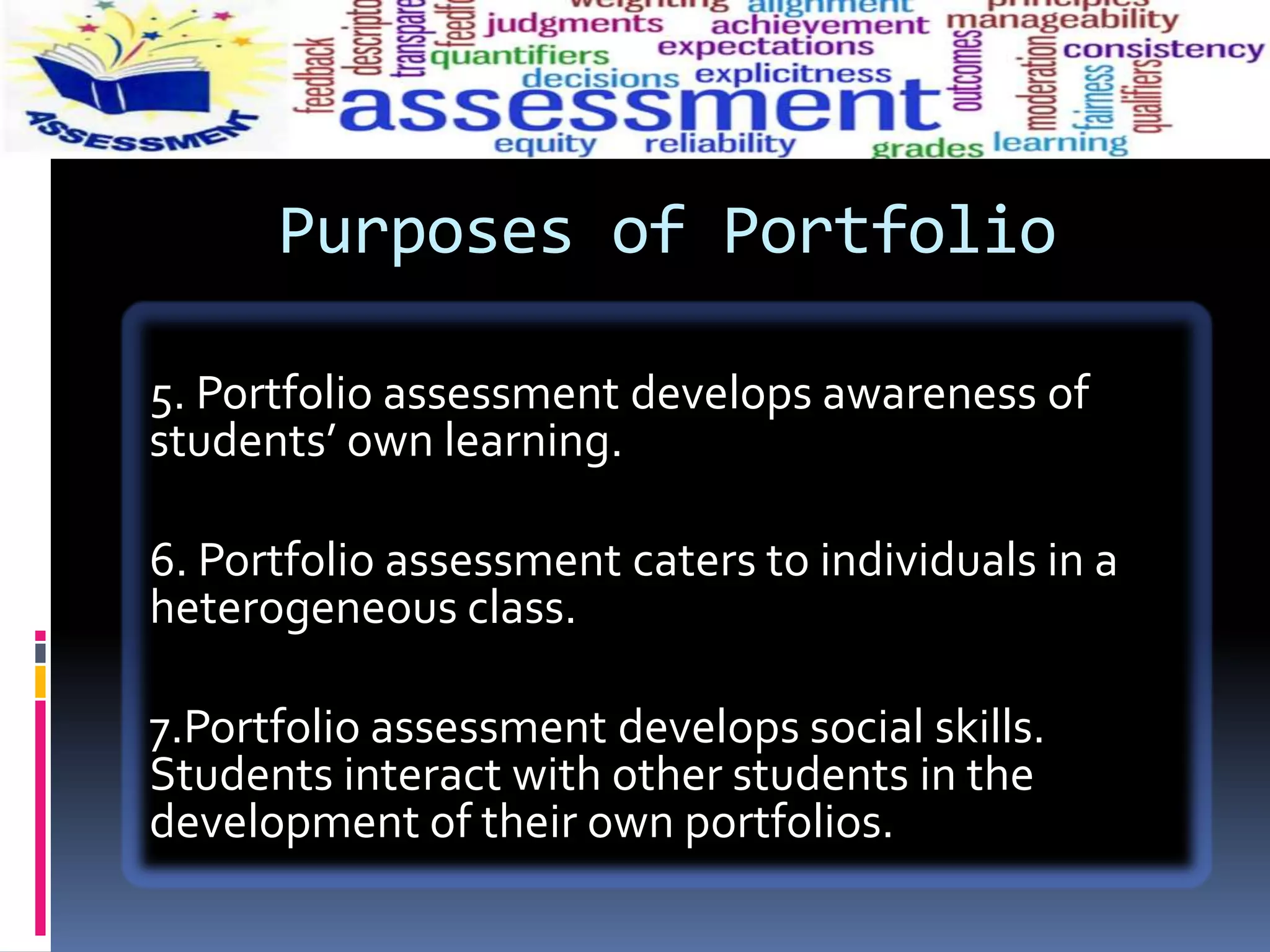 Portfolio Assessment Methods | PPTX