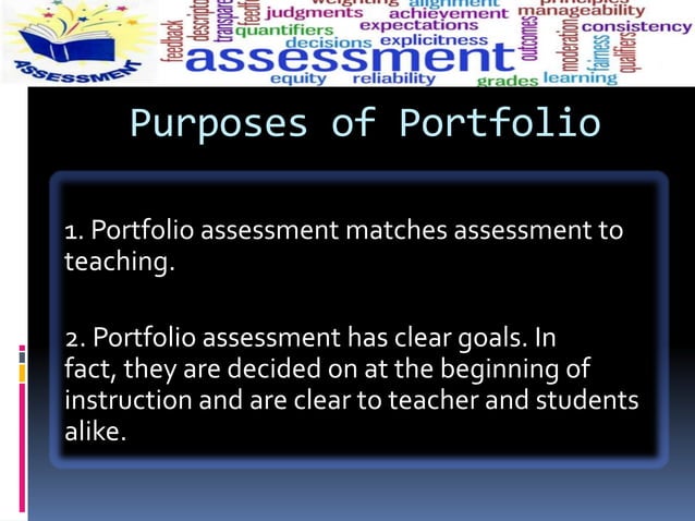 Portfolio Assessment Methods | PPTX