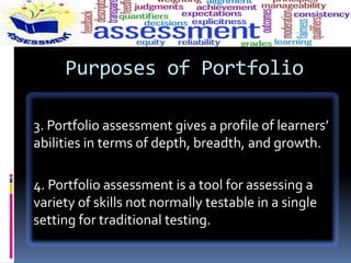 Portfolio Assessment Methods | PPTX