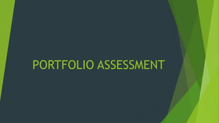 PORTFOLIO ASSESSMENT ORIENTATION SY: 2023-2024 | PPT