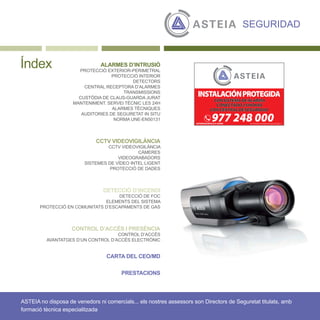 Portfolio ASTEIA Seguridad | PDF