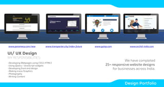 Audegn Design Technologies Portfolio | PPT