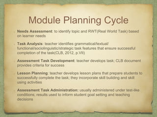 Portfolio Based Language Assessment in LINC | PPTX