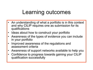 Portfolio Building | PPT