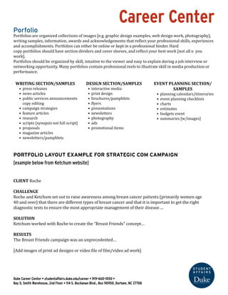 Portfolio Checklist | PDF