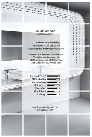 Portfolio Architecture&Visualization | PDF