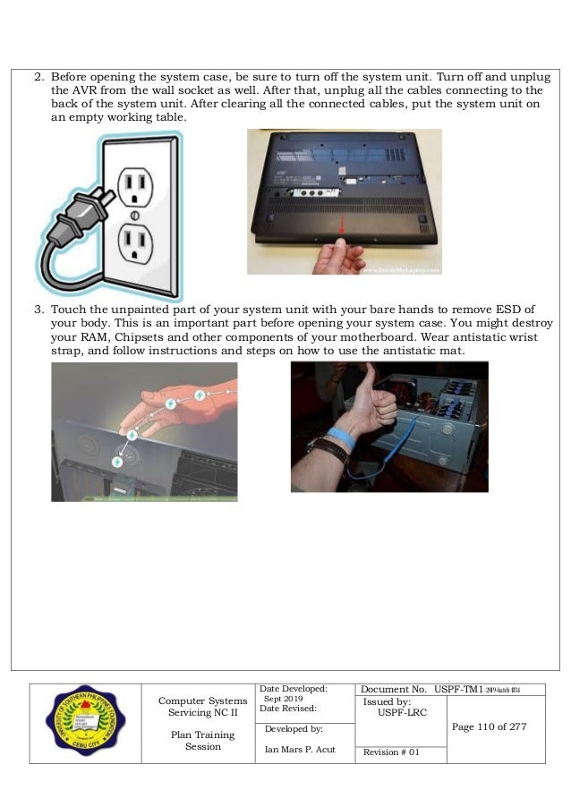 TM 1 TESDA Portfolio Computer Systems Servicing NC II