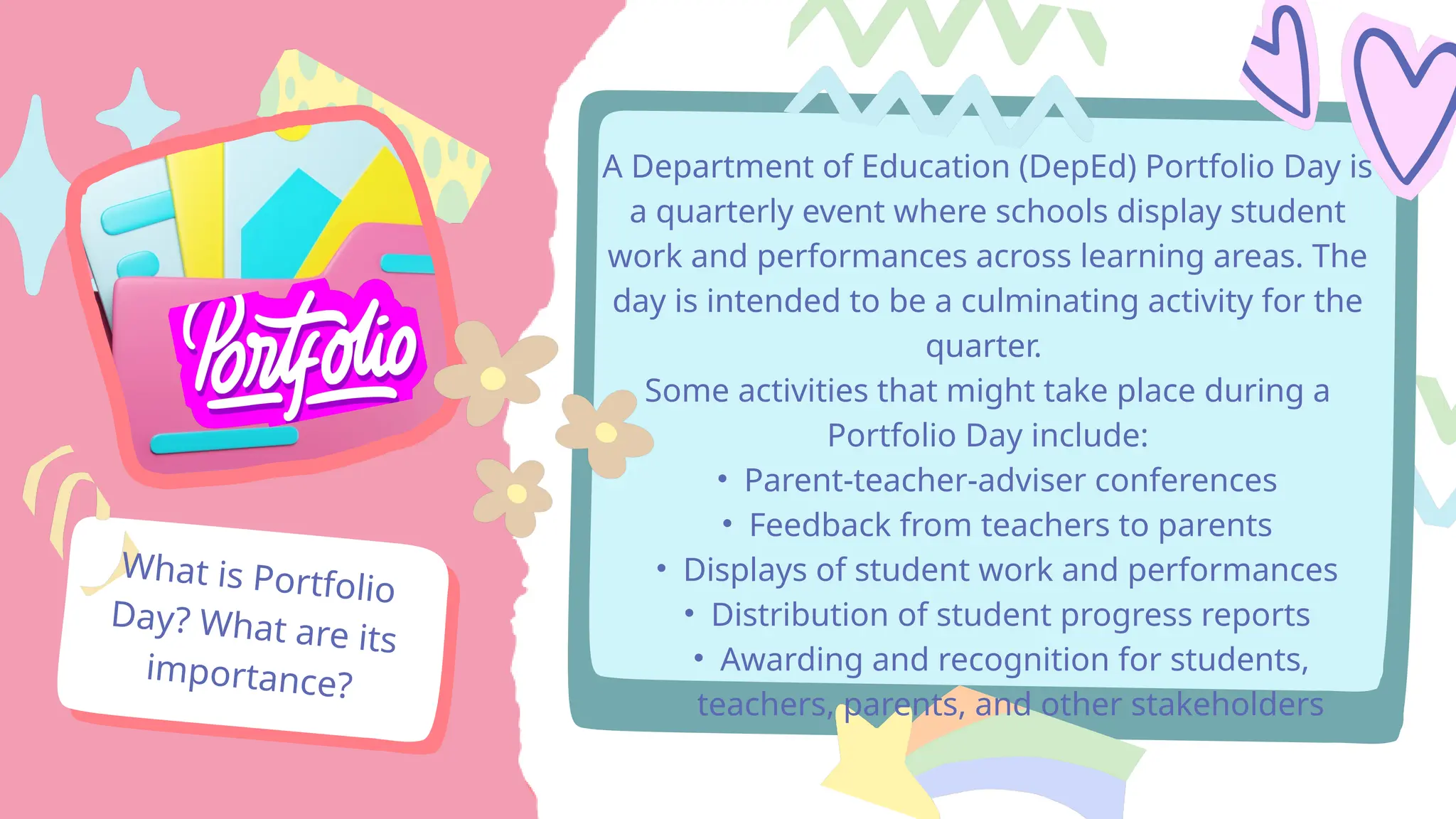 PORTFOLIO DAY- 1ST QUARTER 2025-2026.pptx