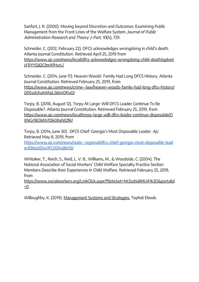 Public Management Case Study | PDF