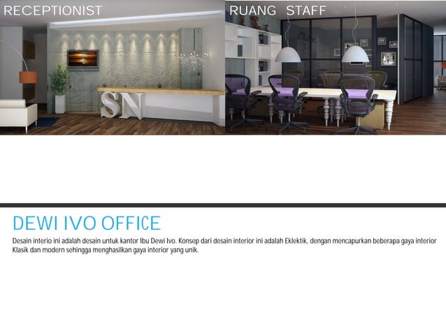 Portfolio design Arsitektur dan Interior Ivan Sofyan | PDF