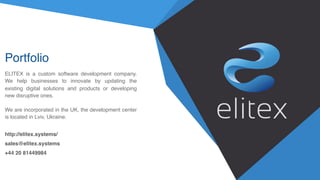 ELITEX Portfolio | PPT