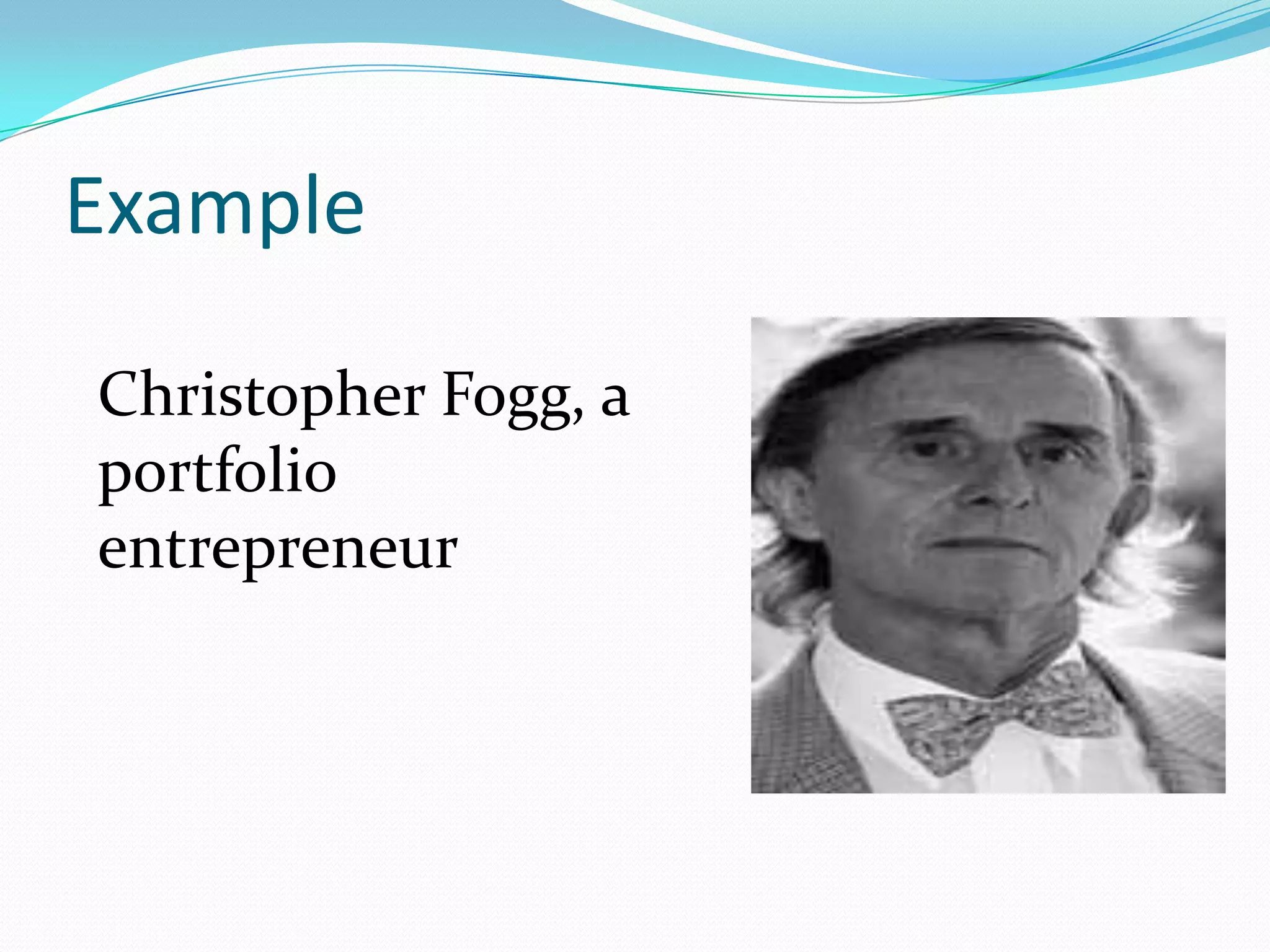 Portfolio entrepreneurship | PPTX