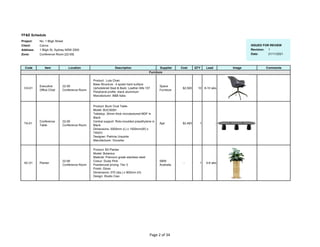 Canva FFE Schedule | PDF