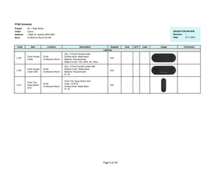 Canva FFE Schedule | PDF