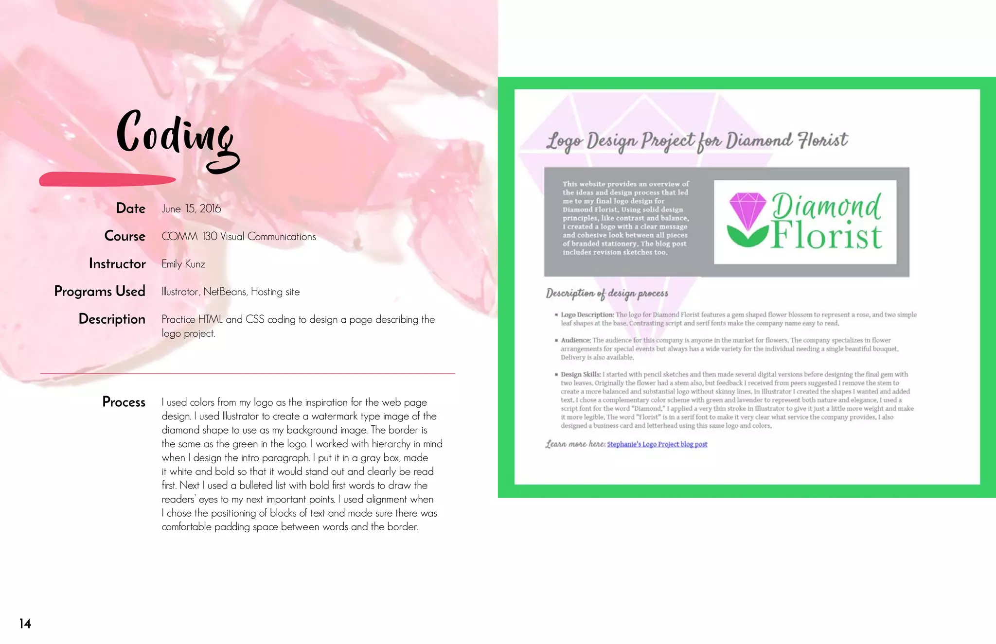 Portfolio final | PDF | Desktop Publishing | Computer Software and Applications