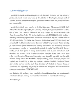 Portfolio Final NGM DCU MECB 2012 | PDF