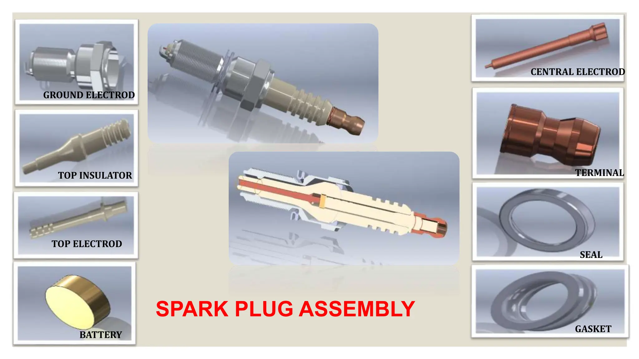 Autocad, solidworks, creo and ansys portfolio for slideshare | PPTX