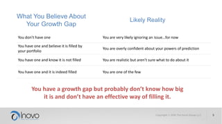 Portfolio growth gap assessment | PDF