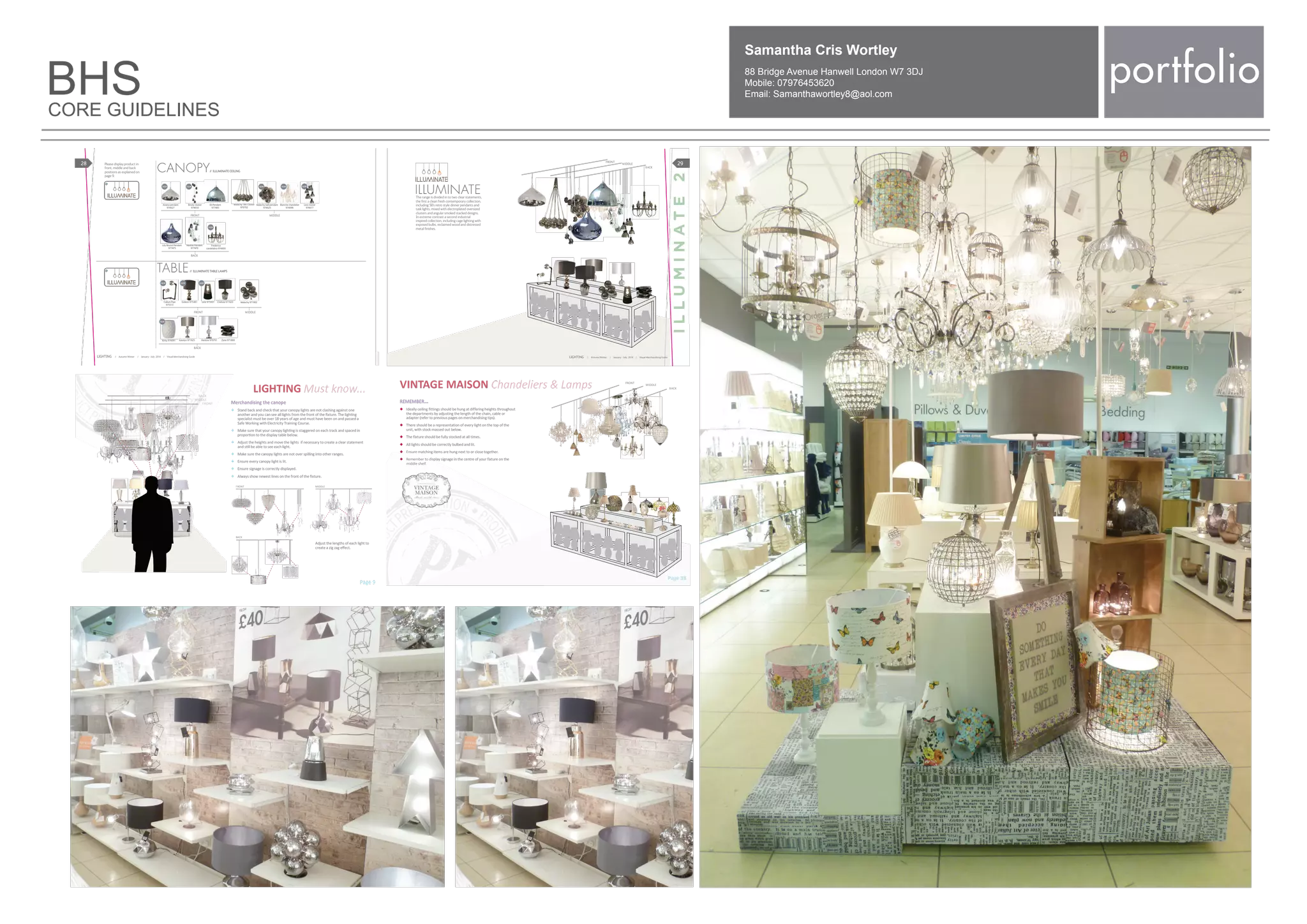 Creative visual Merchandising Portfolio | PDF