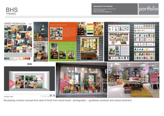 Creative visual Merchandising Portfolio | PDF