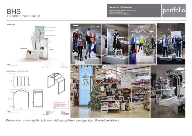 Creative visual Merchandising Portfolio | PDF
