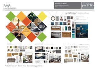 Creative visual Merchandising Portfolio | PDF