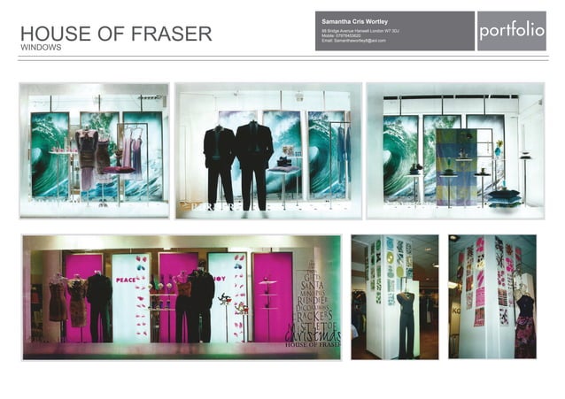 Creative visual Merchandising Portfolio | PDF