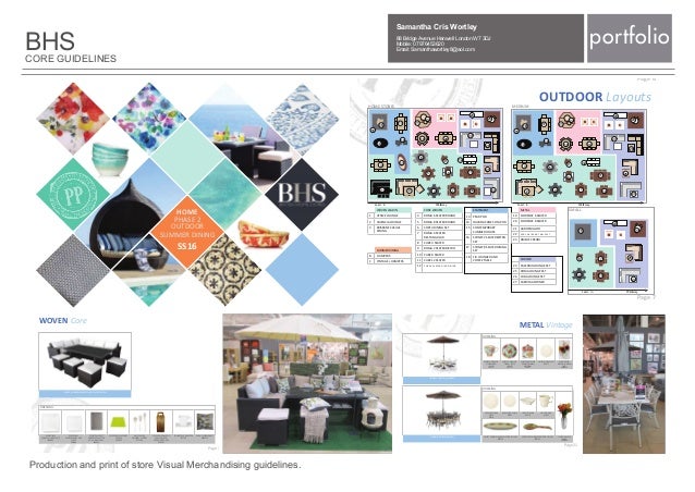 Creative visual Merchandising Portfolio