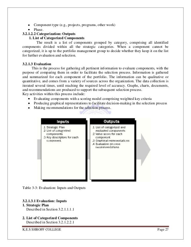 Portfolio management