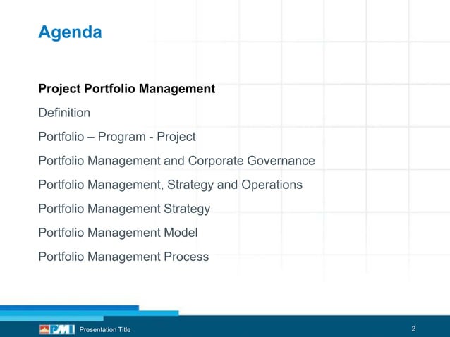 Portfolio management | PPT