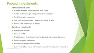 Portfolio management: an overview | PPTX