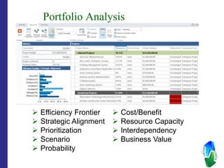 Portfolio Management Categorization Optimization and Re-calibration | PPT