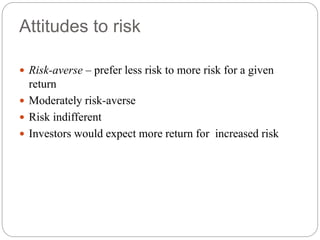 Portfolio management lecture | PPTX