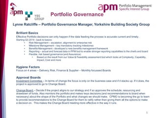 Portfolio management perspectives on governance and risk- two big ...