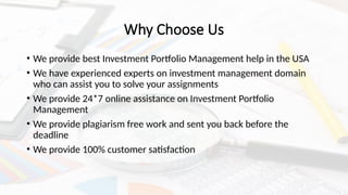 fundamental principles of portfolio and investment management analysis ...