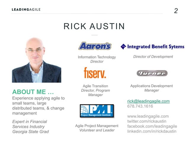 Rick Austin - Portfolio mangement in an agile world [Agile DC] | PPTX ...