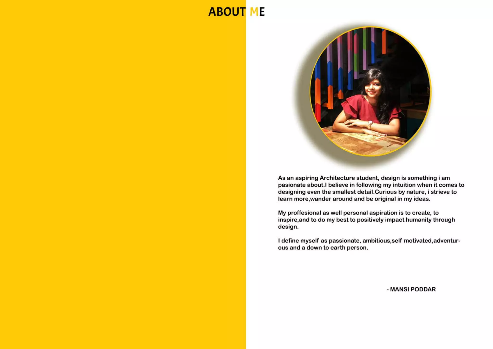 Portfolio mansi poddar | PDF