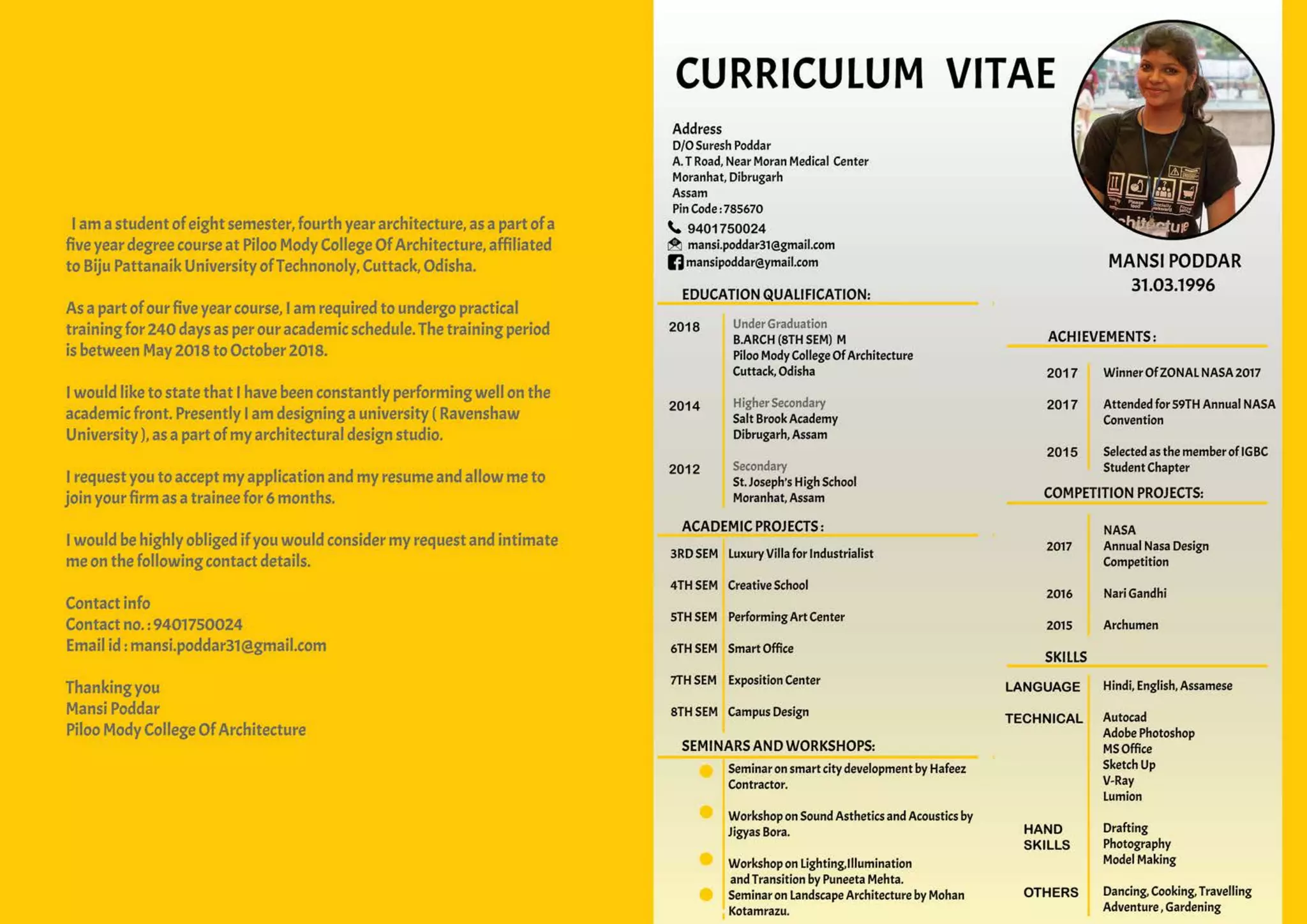 Portfolio mansi poddar | PDF