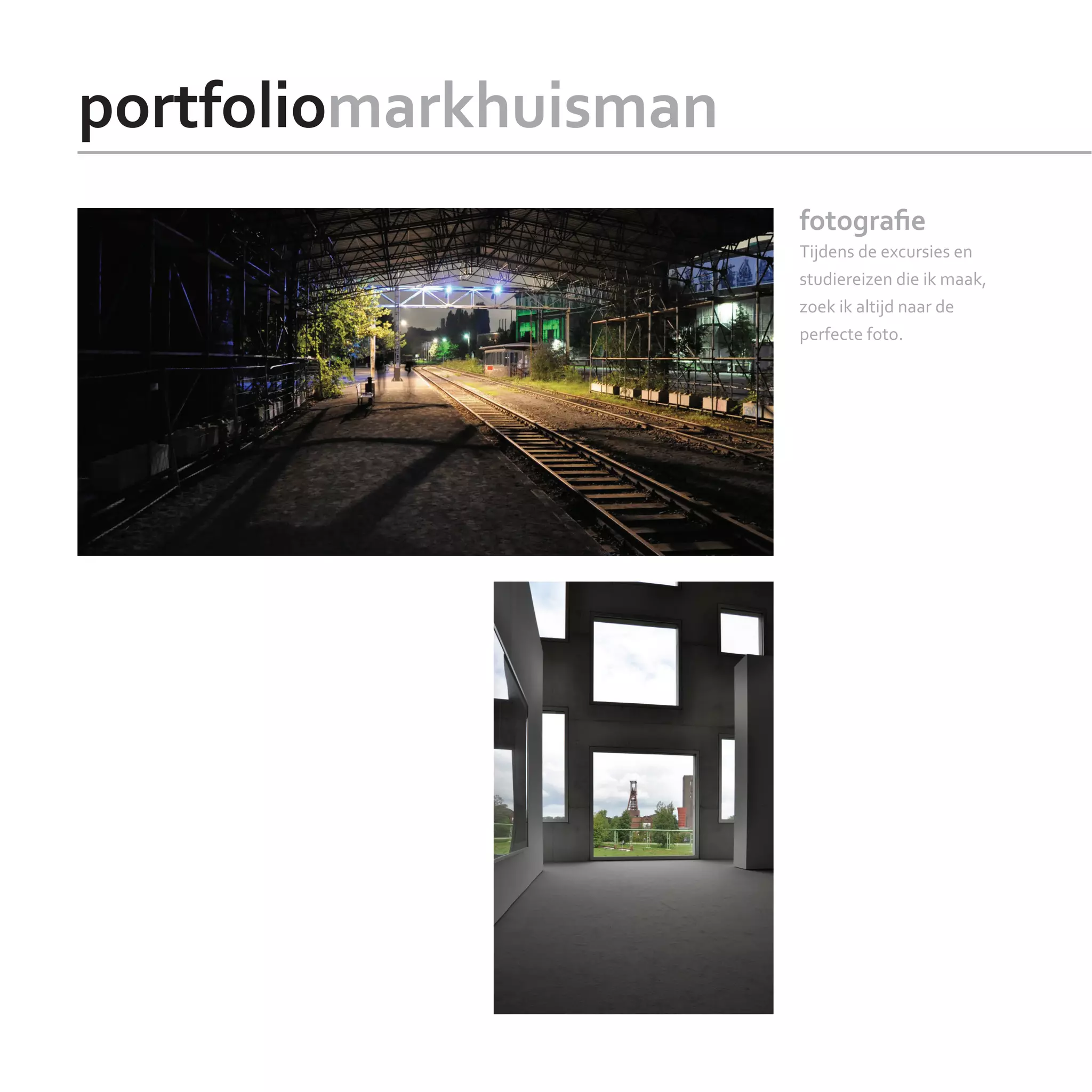 Portfolio mark huisman_20130427 | PDF