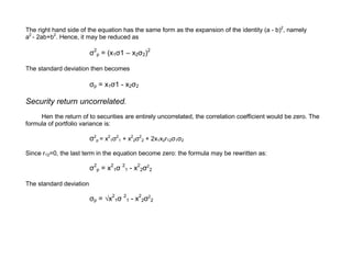 Portfolio Management | PDF