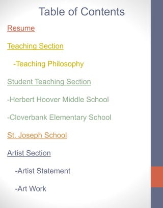 Art Portfolio | PPTX