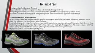 Portfolio of Footwear Developing Projects | PPT