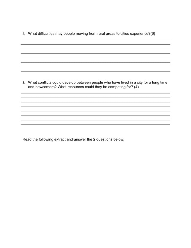 Portfolio on social environment | PDF