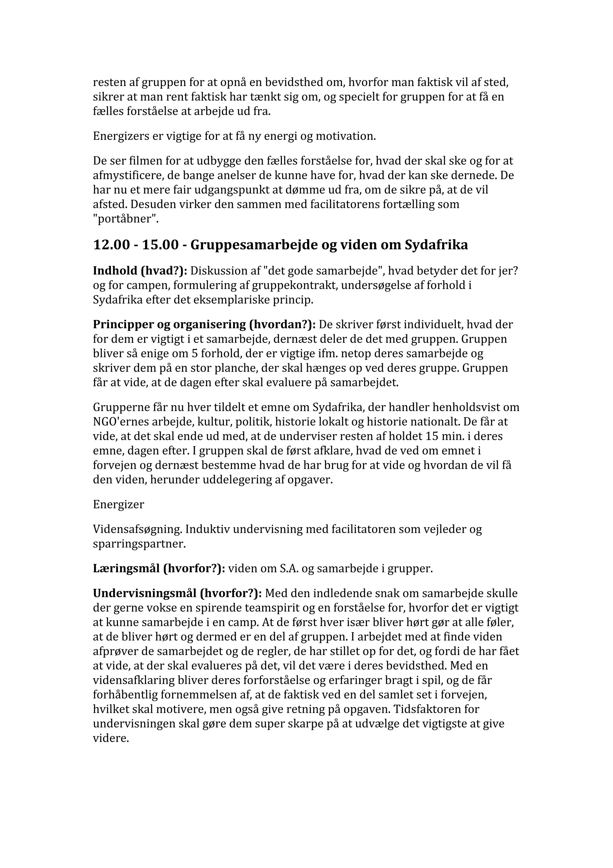 Portfolio opgave i didaktik | DOC